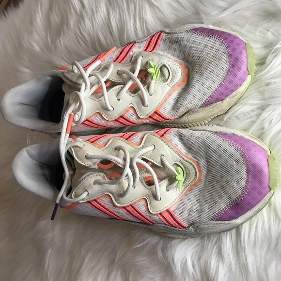adidas | Shoes | Adidas Originals Ozweego Signal Green Purple Fx384 Toy ...